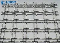 China Woven Metal Wire Mesh Gabion , Decorative Gabion Baskets Lock Crimped for sale
