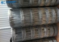 China Cattle Fence Woven Metal Screen Hot Dipped Galvanized Hinge Joint Knot for sale
