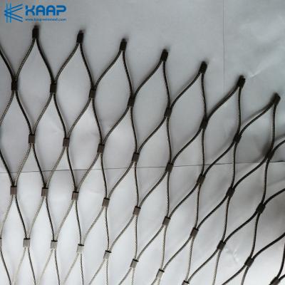 China Construction Diamond Decorative Woven Wire Mesh for sale