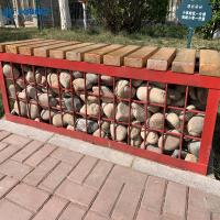 China Zinc Coated Plastic Coated Welded Mesh Gabion Baskets for sale