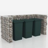 China 4mm Welded Gabion Bin Surround Steel Waste Container Enclosures for sale