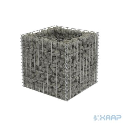 China 100 X 100mm Q195 Galvanized Welded Gabion Cage for sale