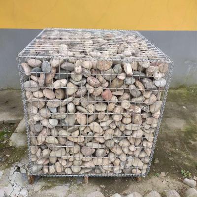 China 1*1*1m Hot Dipped 75x75mm Welded Wire Retaining Wall for sale