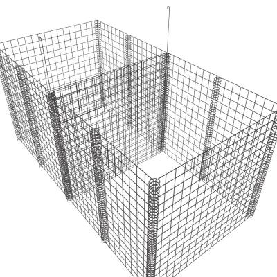 China Q195 0.3m Hdg Surface Treatment Welded Gabion Wall for sale