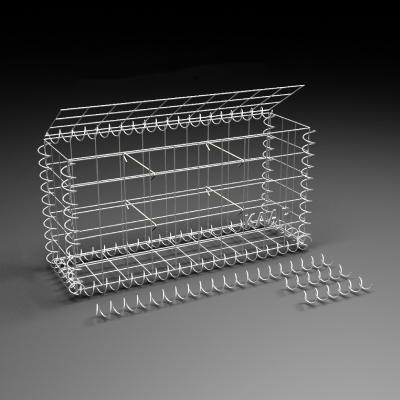 China 6mm Retaining Flood Control Welded Gabion Basket for sale