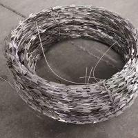 China 2.5mm Hot Dip Galvanized BTO-10 Razor Barbed Wire for sale