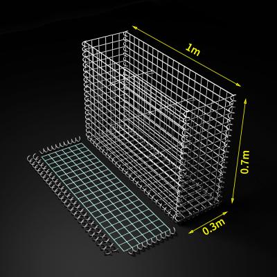 China 50x50mm Galvanized Welded Steel Gabion Cage for sale
