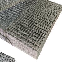 China Powder Coated 5x10cm 6mm Welded Steel Mesh Panels for sale
