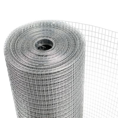 China Low Carbon Steel 1.5x10m Galvanized Welded Wire Mesh Rolls for sale