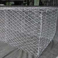 China 2.7mm Diameter Hexagonal Wire Mesh Woven Gabion Baskets for sale
