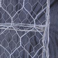 China Galvanised 3.9mm Woven Gabion Baskets Retaining Wall for sale