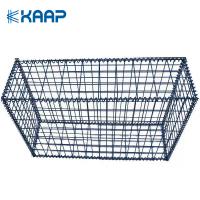 China 5x10cm Aperture Zinc Coated Garden Welded Mesh Gabion for sale