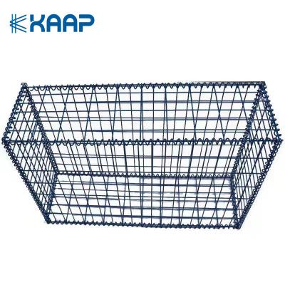 China 5x10cm Aperture Zinc Coated Garden Welded Mesh Gabion for sale