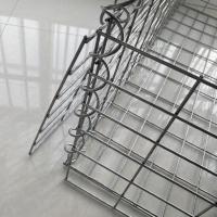 China 76.2x76.2mm Decorative 1x1x1m Galvanised Gabion Baskets for sale