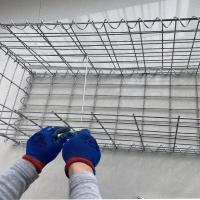 China 5mm Galfan 1x1x1m Gabion Basket Mesh Home Decoration for sale