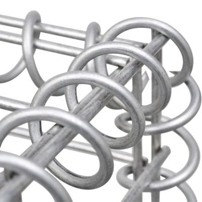 China Stone Cages 3mm Gabion Box Retaining Wall For Garden Fence for sale