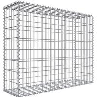 China 3.0mm Welded Wire Gabion Stone Cage For Retaining Wall for sale