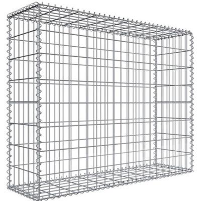 China 3.0mm Welded Wire Gabion Stone Cage For Retaining Wall for sale