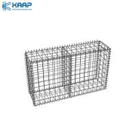 China Q195 3.5mm Galvanized Retaining Wall Gabion Cages for sale