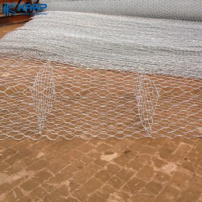 China Galvanized Iron Wire Woven Gabion Baskets Retaining Wall for sale