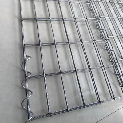 China 1m Width Iso Galvanized Wire Stone Cages Gabions for sale