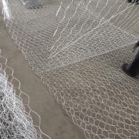China Hexagonal Hole Woven 2.7mm Rock Gabion Baskets for sale