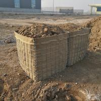 China Welded Gabion Box Flood Military Bastion Galfan Defensive Barrier for sale