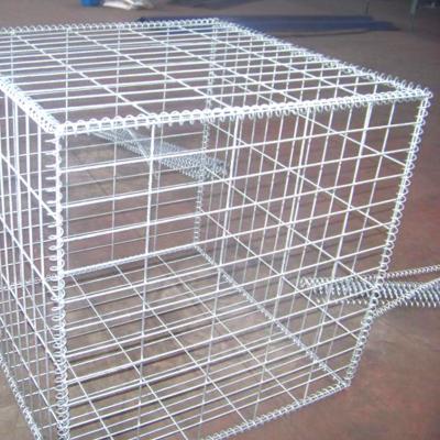China 1x1x1m Stone Cage Retaining Wall Welded Mesh Gabion for sale