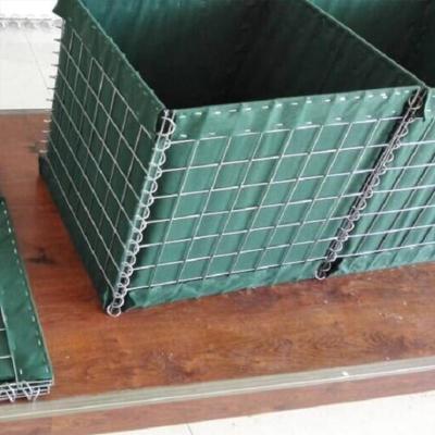 China Hesco Type Military Gabion 4mm Defensive Barrier for sale