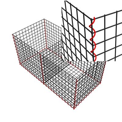 China Galfan Galvanized Welded Gabion Wire Baskets for sale