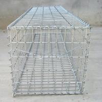 China Stone Cages Welded Mesh Gabion Retaining Wall For Garden Fence for sale