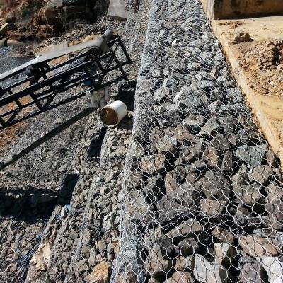 China Flood Control Protection Galvanised Custom Gabion Baskets 20cm for sale