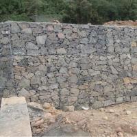 China Galvanization 60x80mm 3mm Welded Gabion Baskets for sale