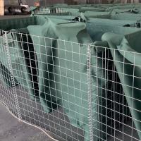 China Protective Gabion Baskets Galvanised 0.3m Width Defensive Barrier for sale