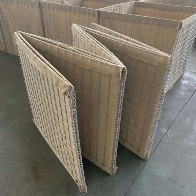 China Welded 4mm Wire Mesh Box Military Defense Gabion Barrier for sale