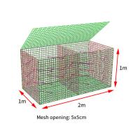 China 4mm Heavy Duty Galvanized Welded Mesh Gabion For Flood Control for sale