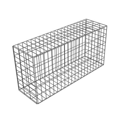 China 4mm Galvanized Zinc Coated 60-245g/M2 Welded Gabion Steel Mesh Fence for sale