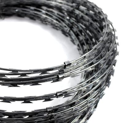 China Anti Rust Bto-10 Concertina Razor Blade Fencing Wire for sale