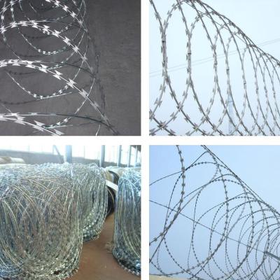China Bto-22 Spiral Razor Barbed Wire For Maritime Affairs for sale