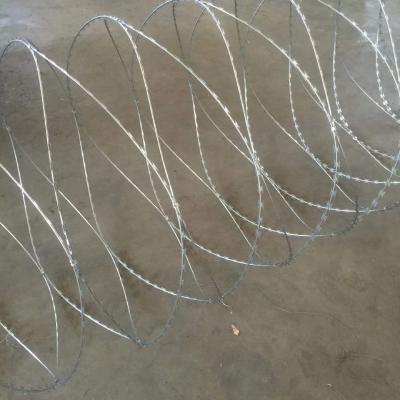 China Galvanized Bto-22 Concertina Fence Razor Barbed Wire for sale