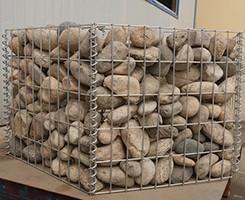 China Decoration Hot Dipped Galvanized Welded Gabion Box 4mm for sale