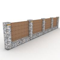 China Box Metal Stone Wall 0.3m Length Welded Mesh Gabion for sale