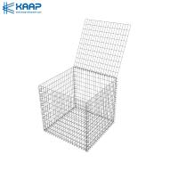 China 2x1x1 4mm Hot Dipped Galvanzied Welded Mesh Gabion for sale