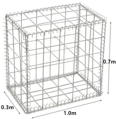 China 1x0.3x0.7m Corrosion Resistance Welded Mesh Gabion 5mm for sale