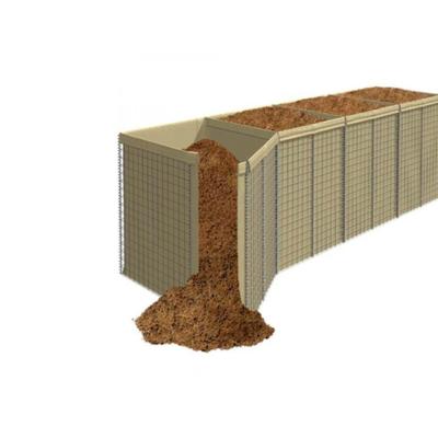 China Military Anti Corrosion 3mm Defensive Barrier Welded Gabion Cage for sale