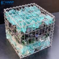 China 3mm Customizable Welded Mesh Gabion Wall 5x10cm for sale