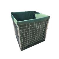 China 3mm Hot Dip Galvanized Welded Gabion Baskets Military Flood Control Wall for sale