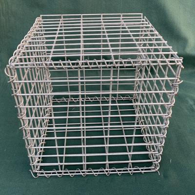 China Stone Cage Steel Wire Welded Mesh Gabion Baskets Retaining Wall Garden Decoration for sale
