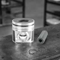 China 4JK1 Piston Set for ISUZU Dmax Truck Overhaul & Rebuild Kit 95.4mm Aluminium Piston ISUZU 8-97355672-2 for sale
