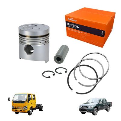 China New Heatspin C240 Piston Set for ISUZU Diesel Engine 86mm Diameter OEM 5-12111203-0 for sale